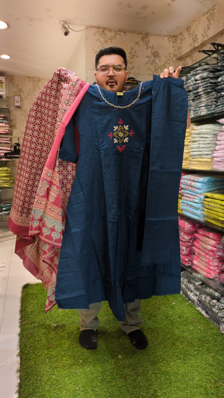 Flex Cotton Blue 3pc Set – GFH Collection