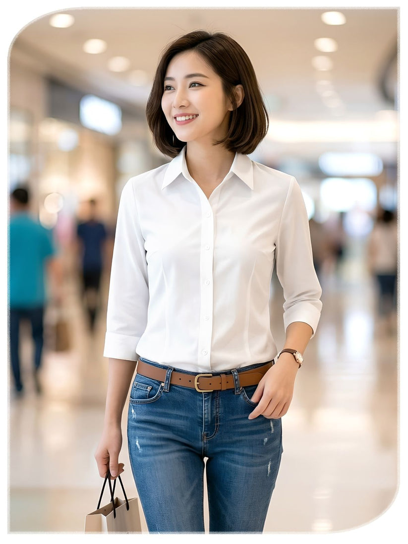 Pure German Crep Off White Shirt – GFH Collection